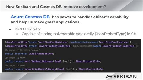 Event Sourcing And Azure Cosmos Db Using Sekiban Framework Speaker Deck