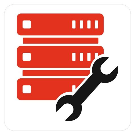 Server Maintenance And Server Iocn Concept 50857640 Vector Art At Vecteezy