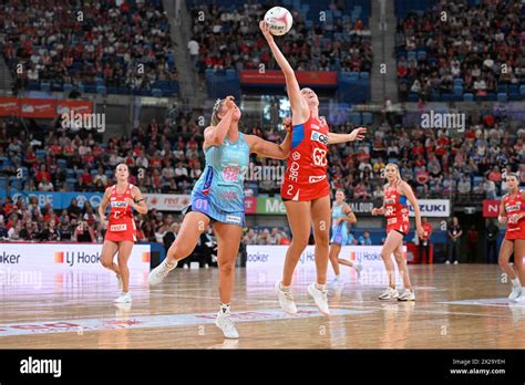 21st April 2024 Ken Rosewall Arena Sydney Nsw Australia Suncorp Super Netball New South