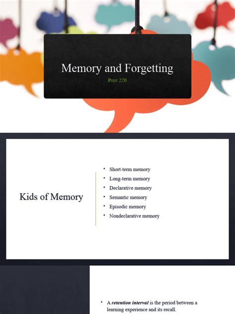 memory forgetting 1 pdf