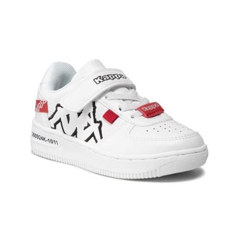 Baskets KAPPA Bash OL Blanc Enfant Mixte Synthétique