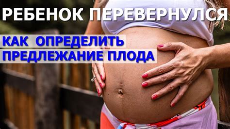 Как определить положение ребенка в животе самостоятельно Youtube