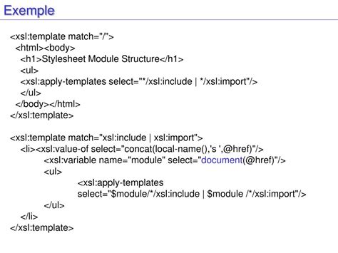 Ppt Les Fonctions De Xpath Et Xslt Powerpoint Presentation Free Download Id5666964
