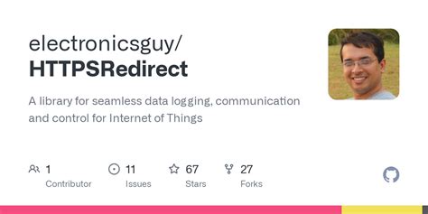Github Electronicsguy Httpsredirect A Library For Seamless Data Logging Communication And