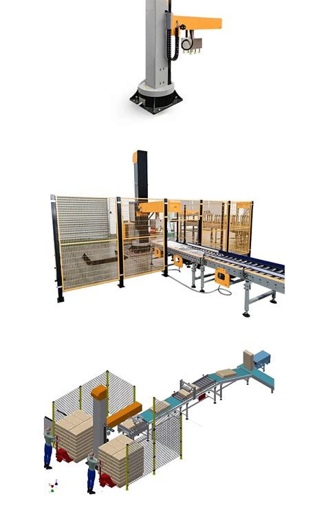 Economic Single Column Robot Palletizer For Bags And Boxes Afrimart Online