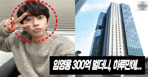 군고구마 장사할 시절은 언제고 입이 절로 벌어지는 임영웅의 최근 소식 서울 한복판에 신고가 기록까지 경신