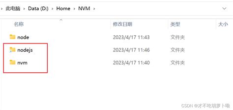 nvm的安装及全局依赖配置（详细） it s possible that the file was already in use by csdn博客
