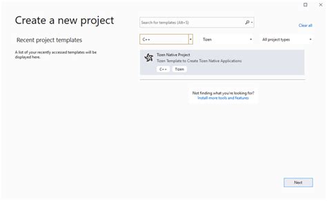 native application development tizen docs