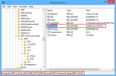 Blogatworkat Determine Which Version Of Net Framework Is Installed