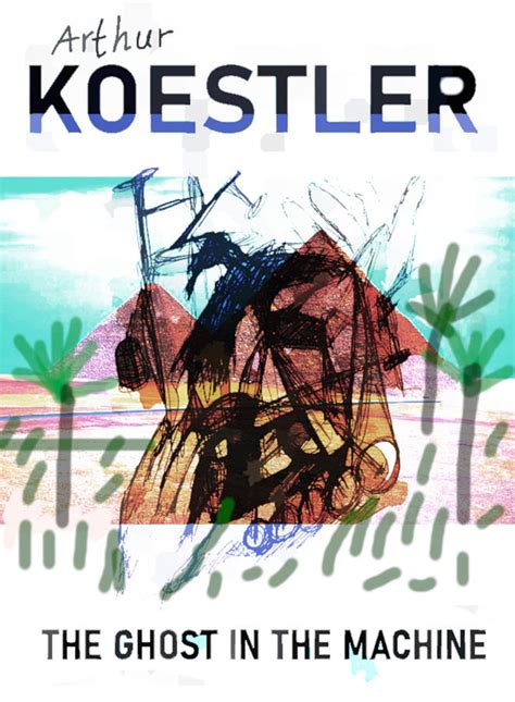 Koestler Ghost Poster Drawing By Paul Sutcliffe Fine Art America