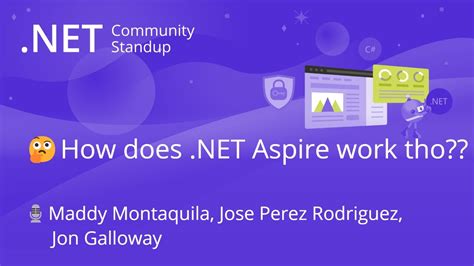 Net Aspire Tutorials Video Aspnet Community Standup 樂how Does Net Aspire Work Tho
