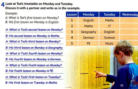 Відповідь вправа Page 11 4 Unit 1 School Is Cool ГДЗ Англійська мова 5 клас Карпюк Карпюк 2022