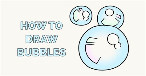 How To Draw Bubbles Really Easy Drawing Tutorial
