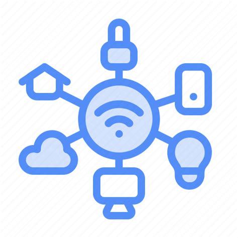 Iot Database Network Technology Internet Of Things Icon Download On Iconfinder