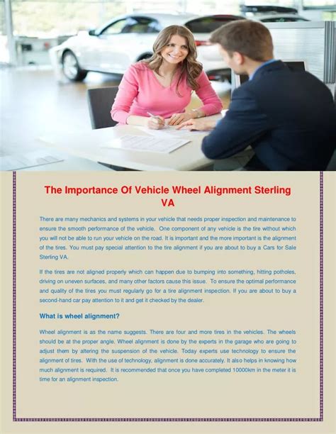 PPT - The Importance Of Vehicle Wheel Alignment Sterling VA PowerPoint Presentation - ID:11764033