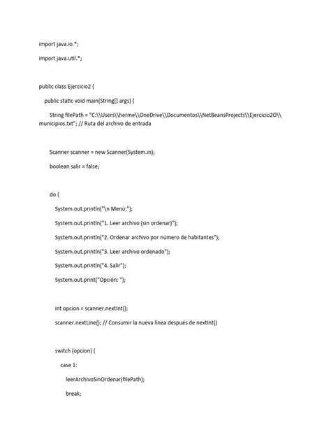 Import Java Io Wps Office Pdf Programación De Computadoras