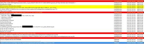 Error D Installing Applications During TS System Center Configuration Manager Current