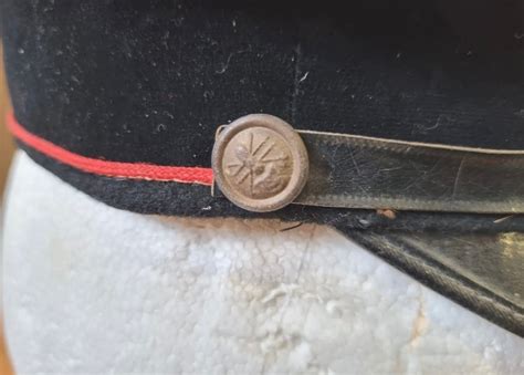 Sold Ww1 Austro Hungarian Fire Officers Cap For Lower Austria Peaks