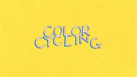 Color Cycling Animeschedule