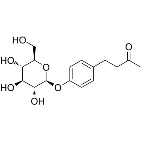 Raspberry Ketone Glucoside Melanogenesis Inhibitor Medchemexpress