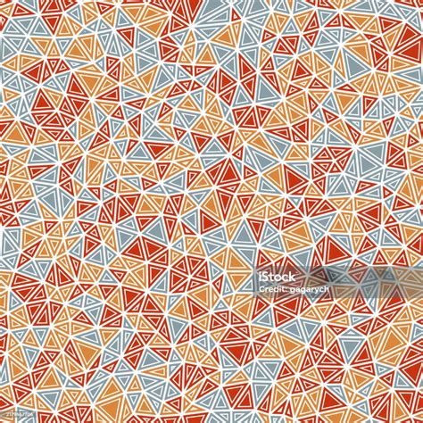 Mosaic Triangles Shapes Background Tiny Triangles Size Solid Shapes In Frames Multiple Colors