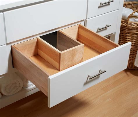 Under Sink Pull Out Drawer Vanity Drawers Bertch Cabinets Under Sink