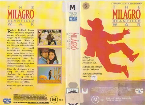 The Milagro Beanfield War 1988 Obscure Australian Cic Vhs Issue