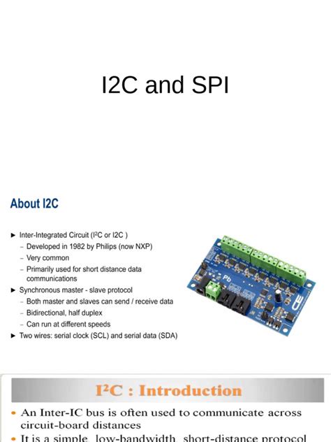 I2c And Spi Pdf