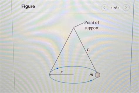 Solved A Conical Pendulum Is Formed By Attaching A Ball Of