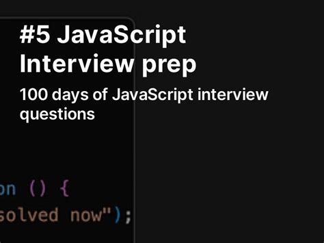 gowthami sukhavasi on linkedin 5 javascript interview prep