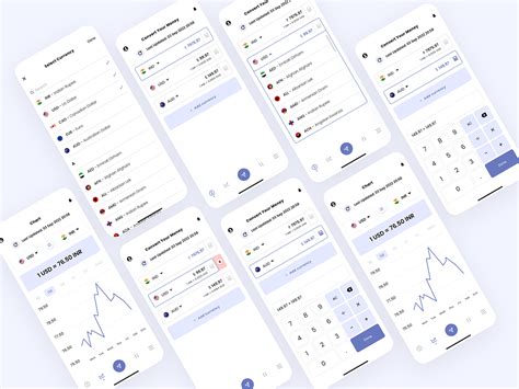 Currency Conversion App Behance