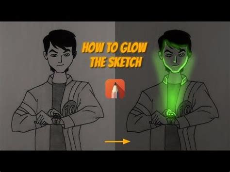 How To Add Glow Effect On Sketch With Autodesk Sketchbook App Sketch Book Sketchbook App
