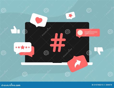 Social Sentiment Analysis Word Concepts Blue Banner Vector Illustration