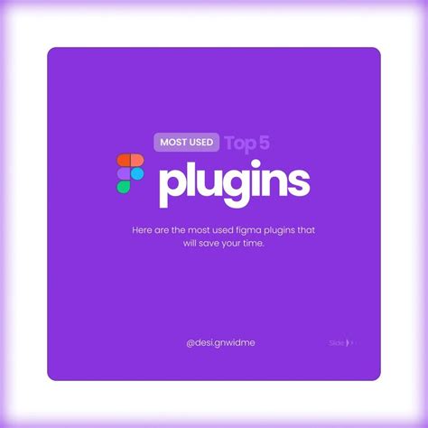 Sneha On Instagram Simplify Your Workflow With These Top Figma Plugins Follow For More Useful