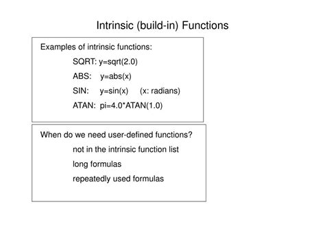 ppt intrinsic build in functions powerpoint presentation free download id 3830320