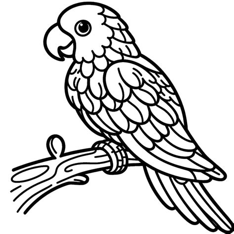 앵무새 색칠 공부 Kr에서 무료 색칠 공부