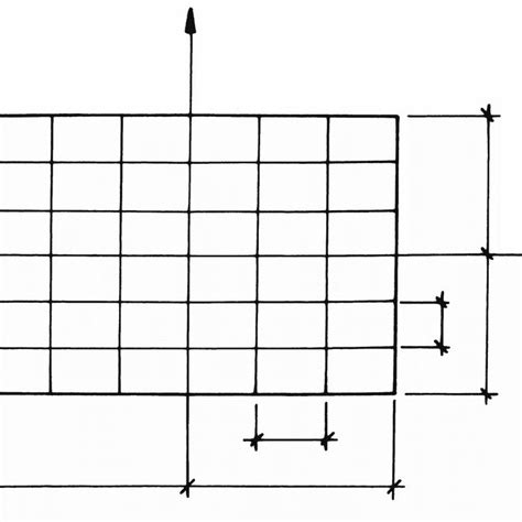 Finite Difference Mesh On A Projection Of Adhesive Surface Download Scientific Diagram