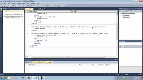 Visual Basic Game Tutorial 3 Bot Ai Youtube