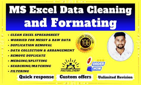 Ms Excel Data Cleaning And Formatting Clean Excel By Debarajexcel Fiverr