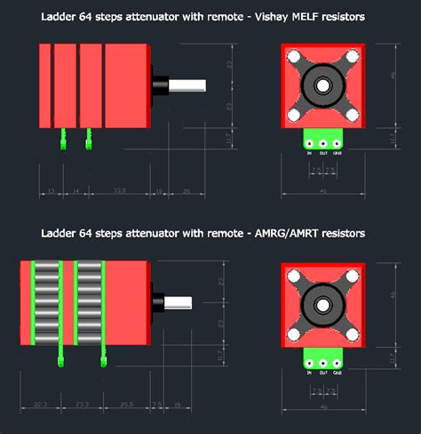2 Attenuator 64 Steps Ladder Type With Remote Relay Based Khozmo