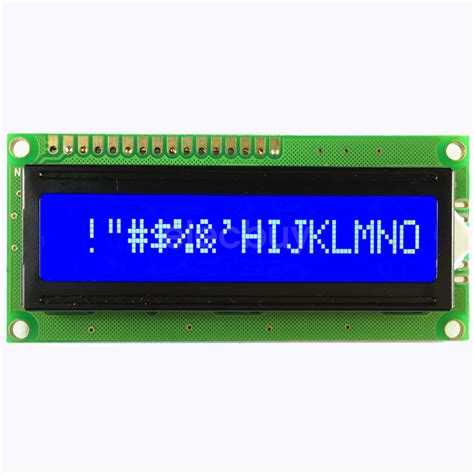 New Blue Blacklight X Character LCD Display Module For Arduino EBay