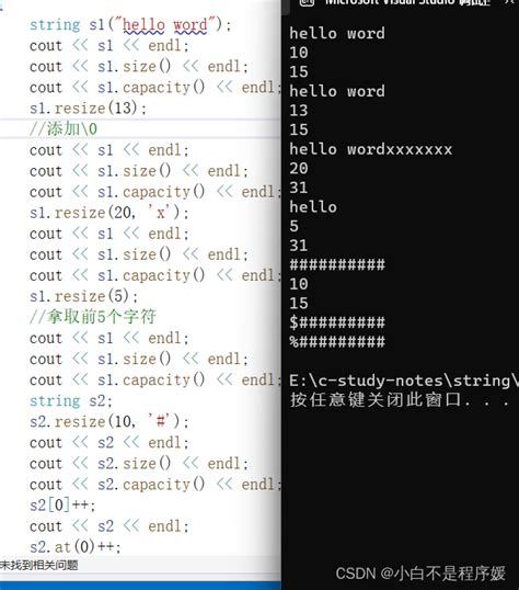 【c 干货铺】stl简述 string类的使用指南 csdn博客