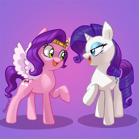 Rarity And Pipp By Hexecat On Newgrounds