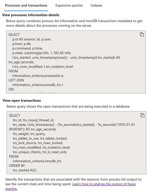 Performance Diagnostics For Azure Database For Mysql Flexible Server