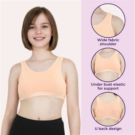 Beginner Bras For Teens Padded And Non Padded Starter Bras Adira