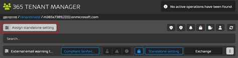 Assigning A Standalone Setting Hornetsecurity Knowledgebase
