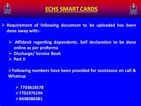 Indianexserviceman Echs Smart Card