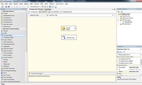 SQL Server Integration Services SSIS Character Map Lower To Upper Transformations In SSIS