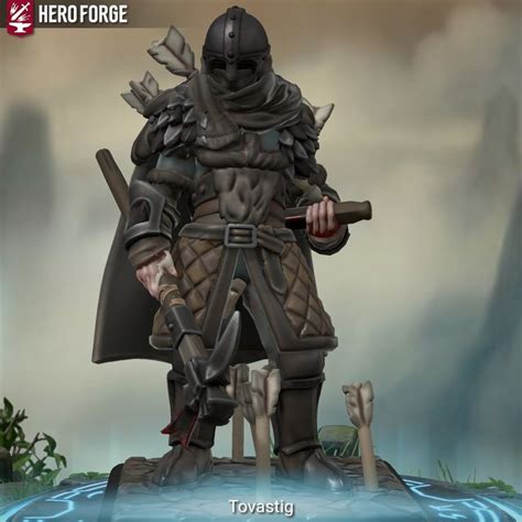 Viking Tovastig Made With Hero Forge Heroforge Viking Heroforge