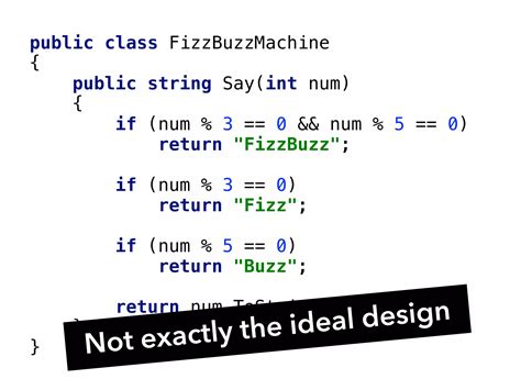 What Fizzbuzz Can Teach Us About Design Ppt